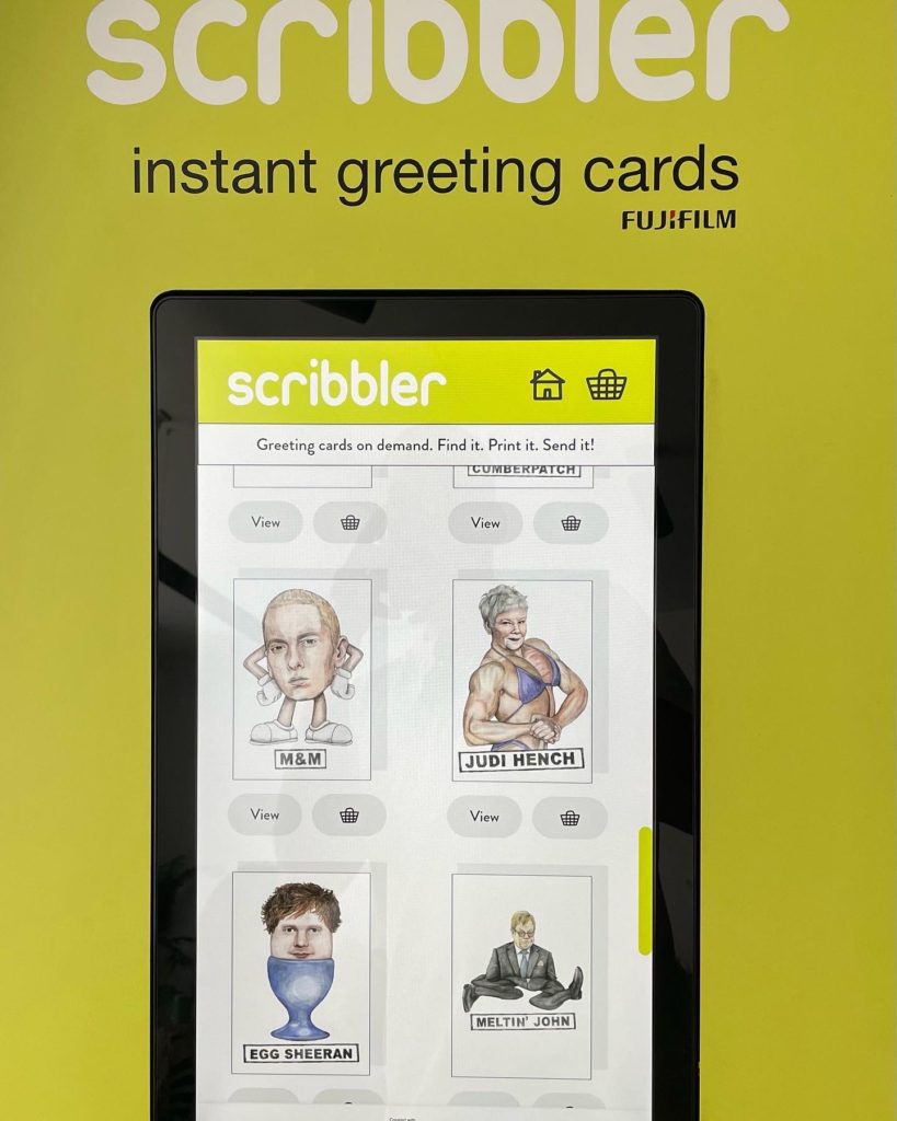 Scribbler & Fujifilm: Cards in an instant - The Hive Network